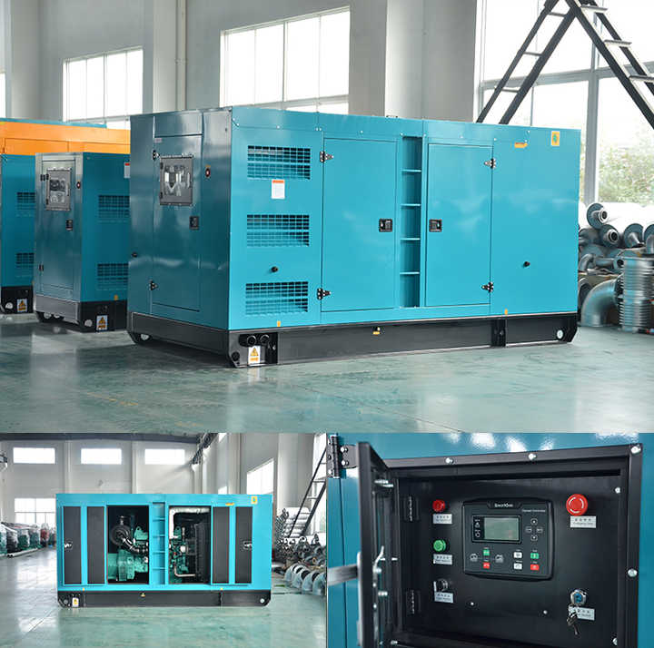 Volvo Penta TAD1346GE engine generator sets 500 kva 480V 3 phase generator 400 kw power ...