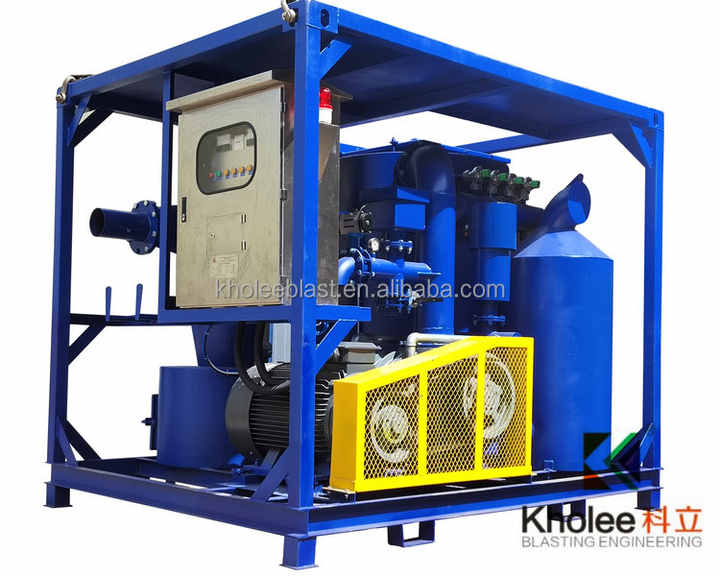 KL-VR-75 Portable Abrasive Vacuum Recovery Machine for Blasting