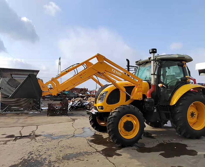 4x4 100hp Tractor with Front Loader - Ideal for Agriculture