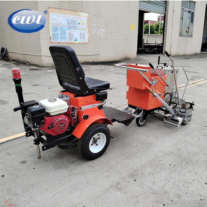 Hand Push Road Marking Machine - Efficient Line Painting