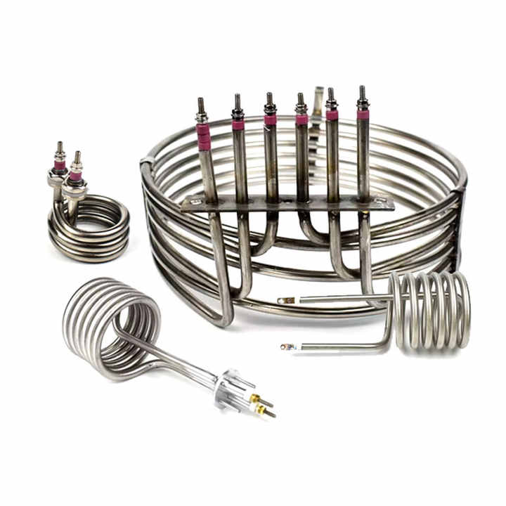 BRIGHT 220V 5Kw Stainless Steel Tubular Heater with Ni-Cr Heating ...