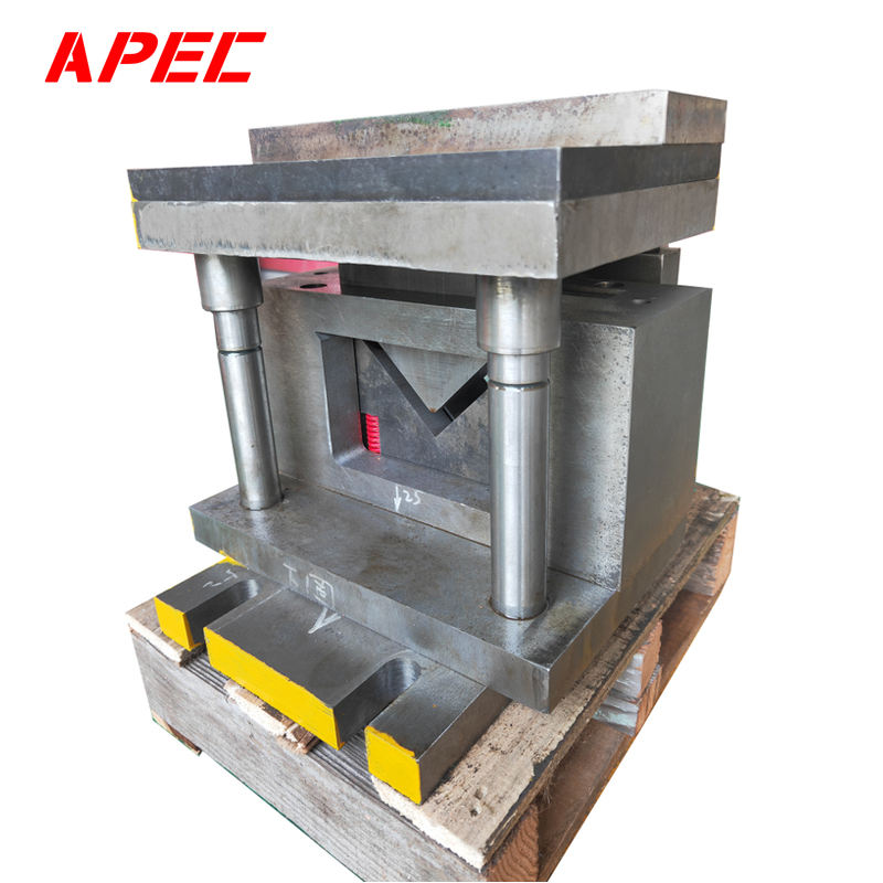 160*160mm Steel Shearing Punch Die Angle Bar Cutting and Punching Molds ...