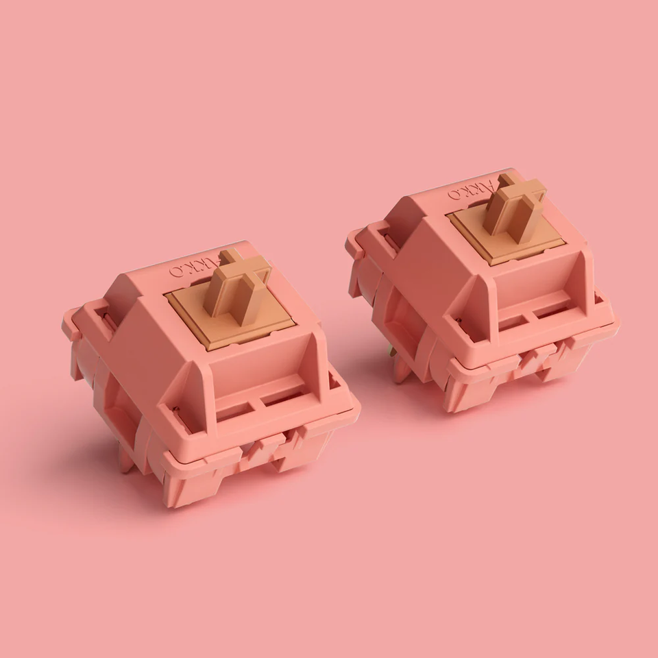 Akko Rosewood Switch Soft Switches With Deep and Creamy Sound 40gf ...
