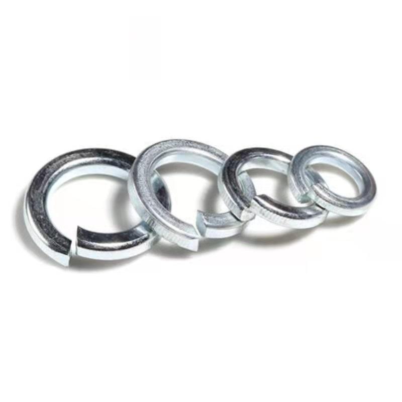 M6 M30 DIN Standard Carbon Steel Spring Lock Washers & Flat Washers ...