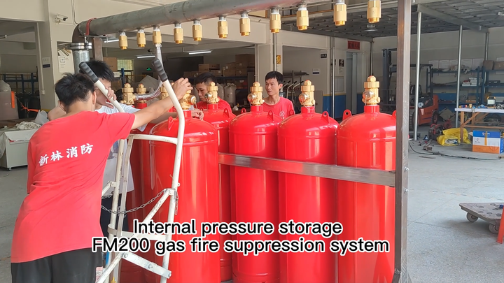 Gas FM200 Fire Suppression System Available Fire protection System ...