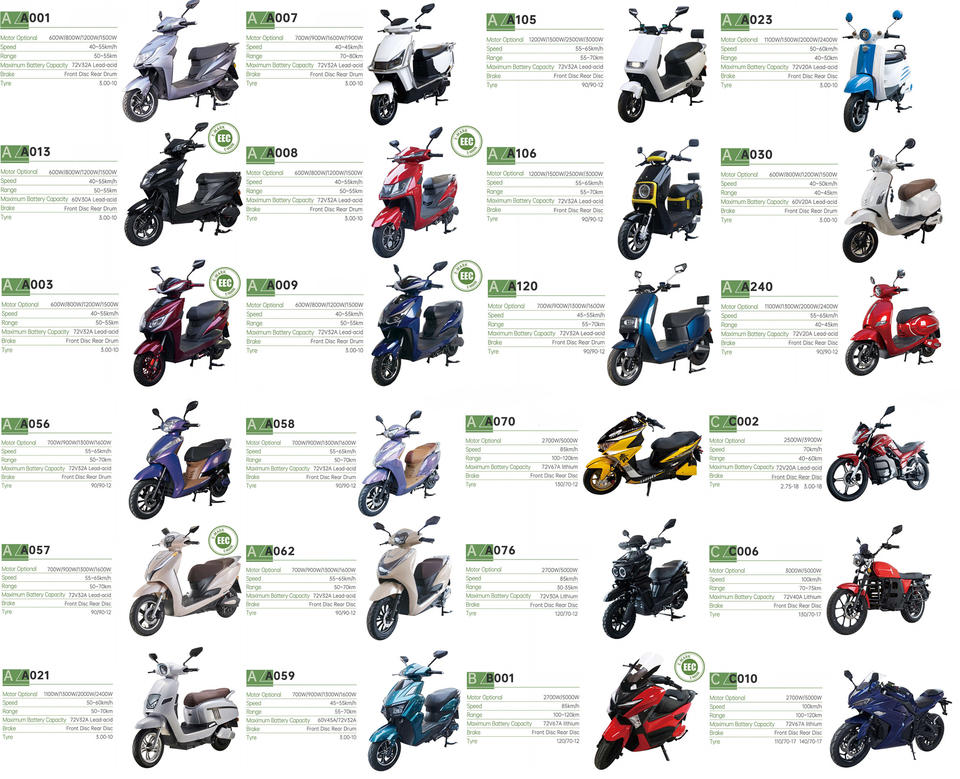 CKD SKD 12inch High Performance Electric Bike Scooter Moped Motorcycle ...