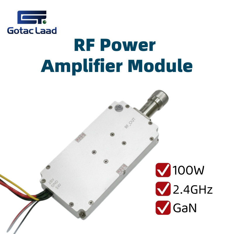 2.4GHz RF Power Amplifier Module Anti-UAV 100W UAV Defense Anti FPV ...