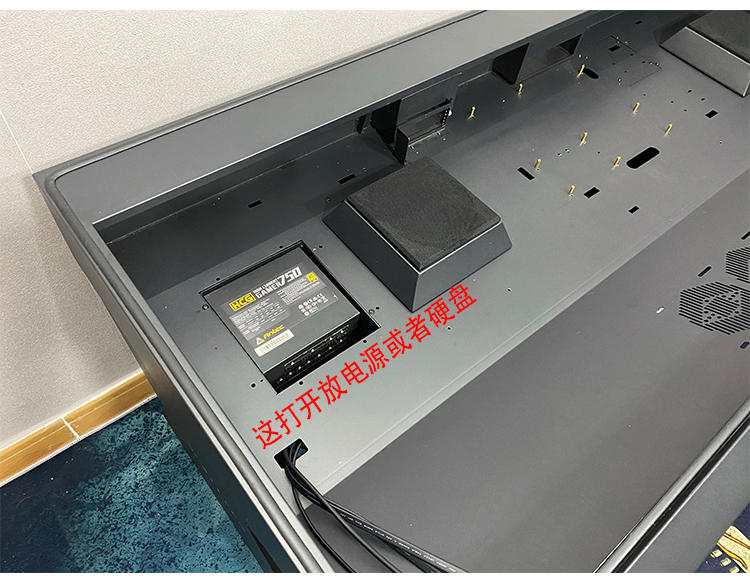 Homemade Tempered Glass Side Panel Desktop Computer Desk RGB ATX PC ...