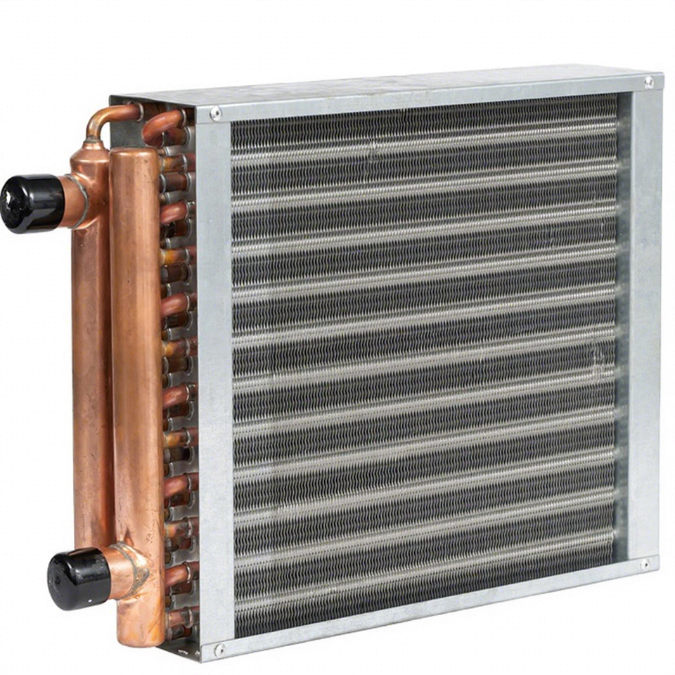 Air Cooled Copper Tube Aluminium Louver Fin Evaporator Condenser ...
