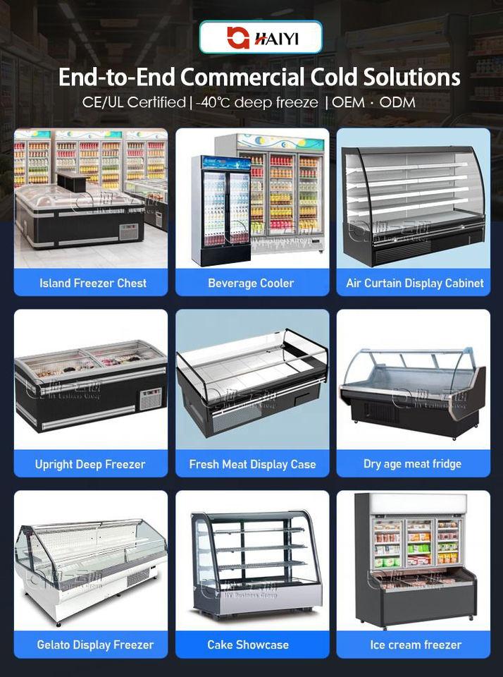 Refrigerator Commercial Beverage Cooler Fridge Air Cooling Beverage ...