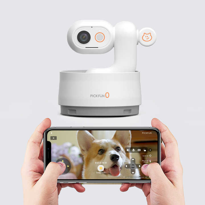 PICKFUN AI Pet Camera - Smart Companion with Daily Reports