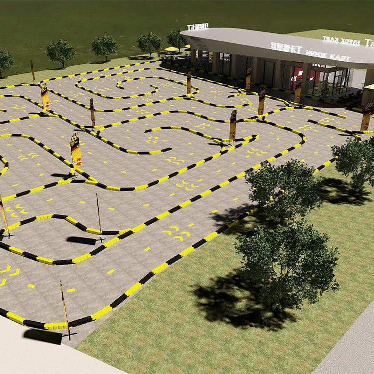 Compact Indoor Karting Track Design for Small Commercial Spaces ...