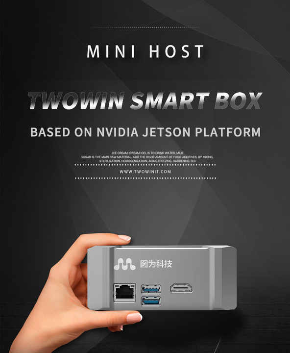 AI Box NVIDIA Jetson Orin Nano 4GB 20TOPS Edge Computing