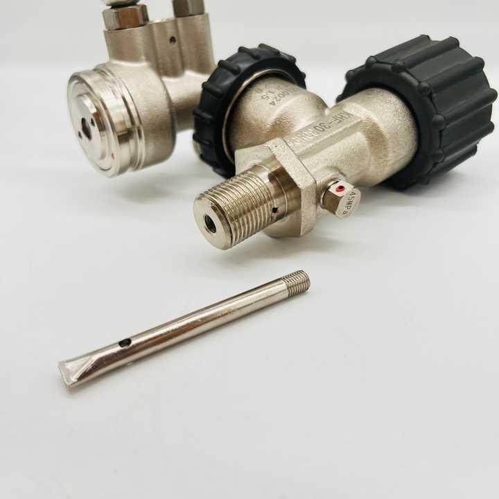SCBA air Rebreather Gas Cylinder Pressure Reducer Assembly for Fire ...