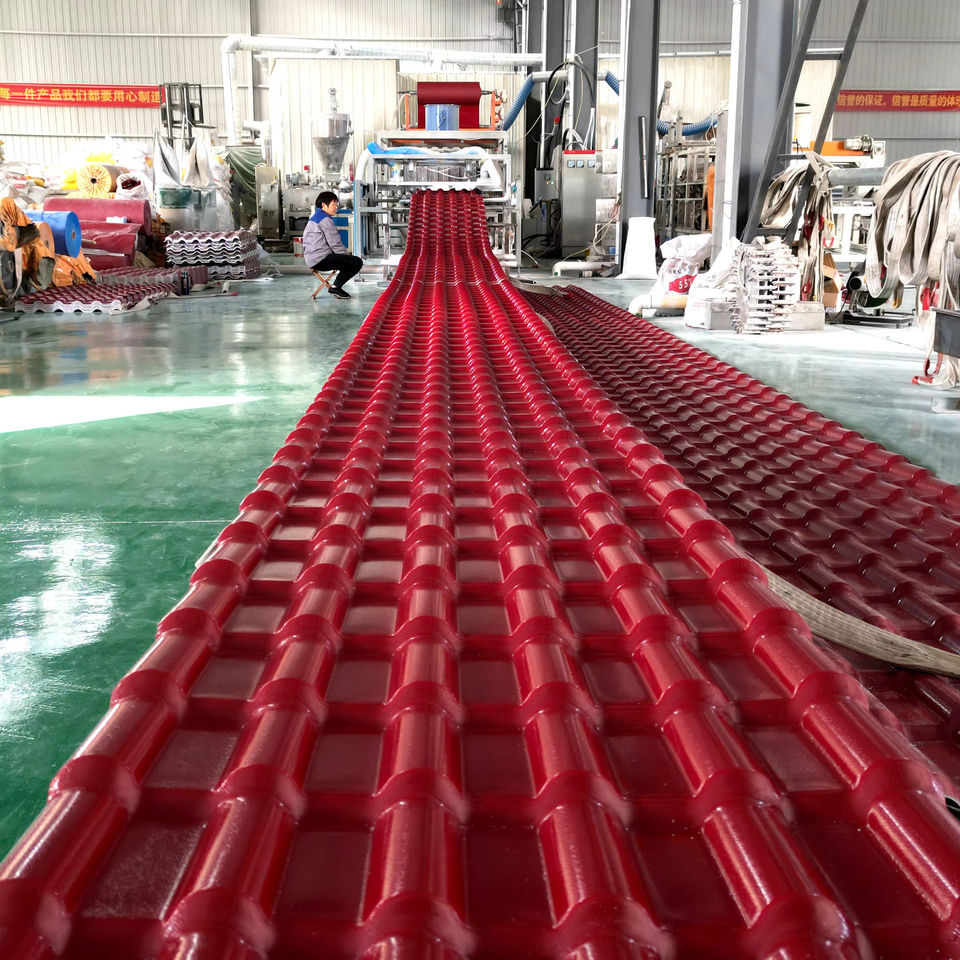 Outdoor UV-resistant Heat Resistant Corrugated Roma ASA Resin 880mm ...