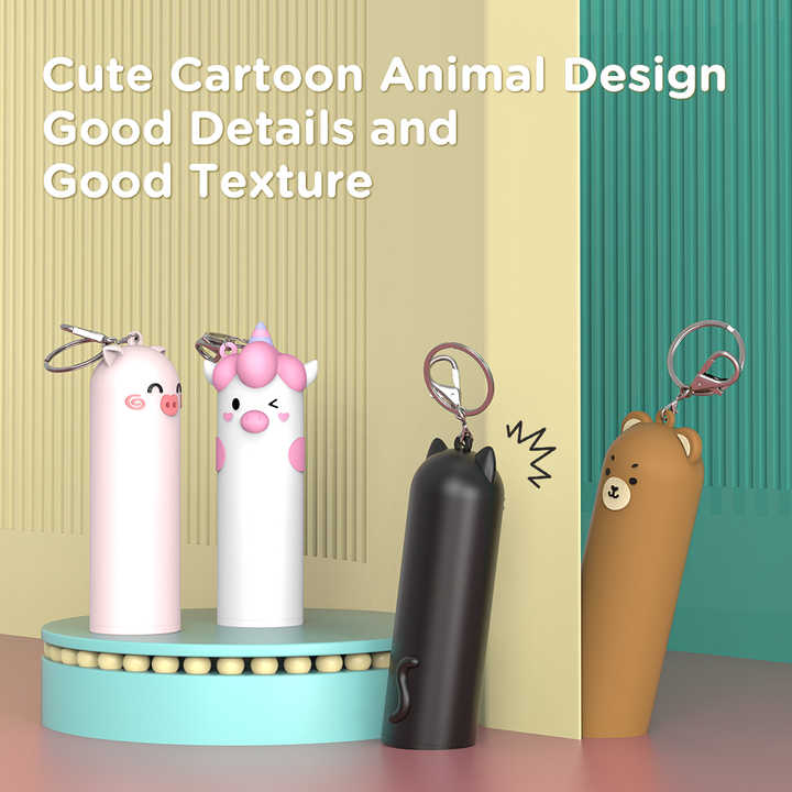 Animal Cartoon Cute Kids Unicorn Fast Charger 4800mAh Portable KeyChain ...