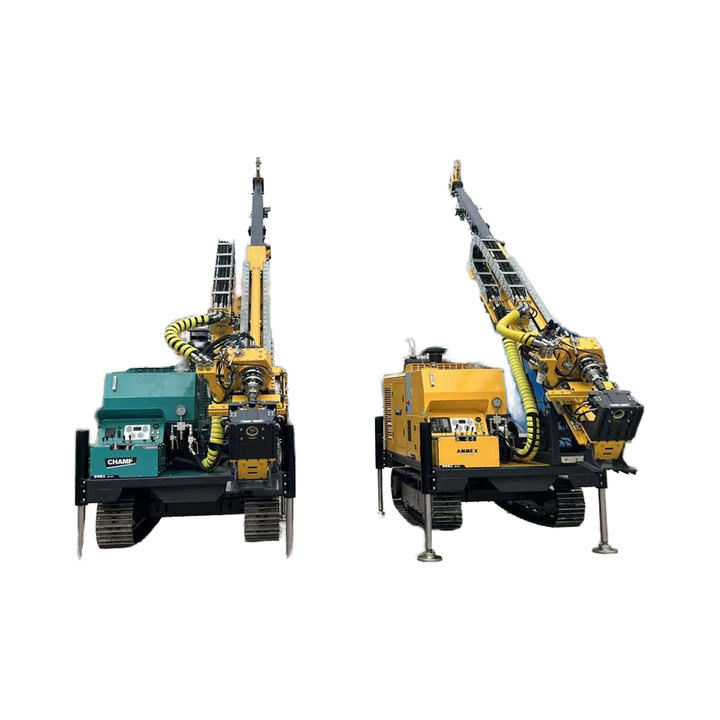 Automatic 1200m Deep Rock Core Drill Rig Construction Diesel-Powered 4* ...