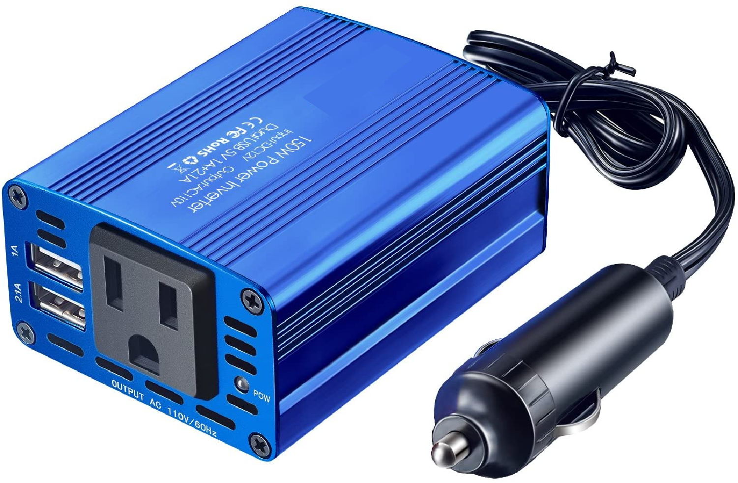 Lifepo4 Car Inverter Board Dual Power Converter USB 12V Dc to Ac 110V ...