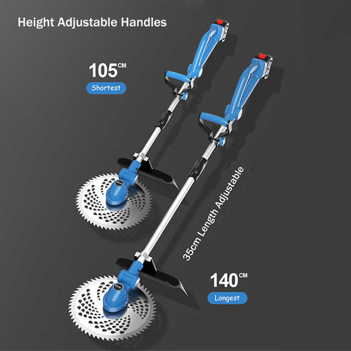 Adjustable Length Cordless Electric Grass Trimmer