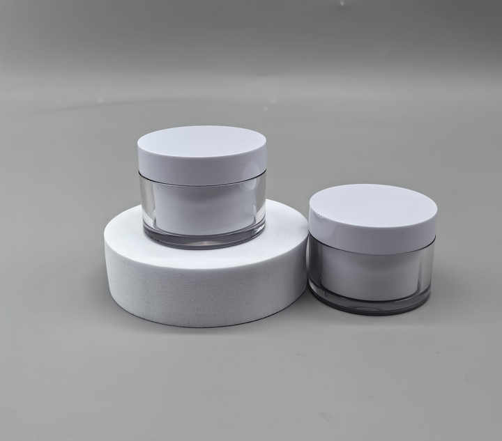New Style PET Plastic Cosmetic Jars in 30g 50g 80g Face Cream Jar in ...