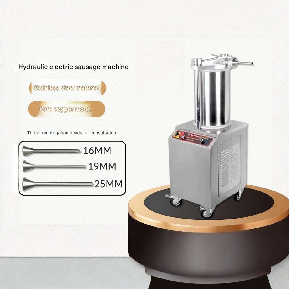 Efficient Sausage Stuffer - 15 Liter Electric Motor Machine
