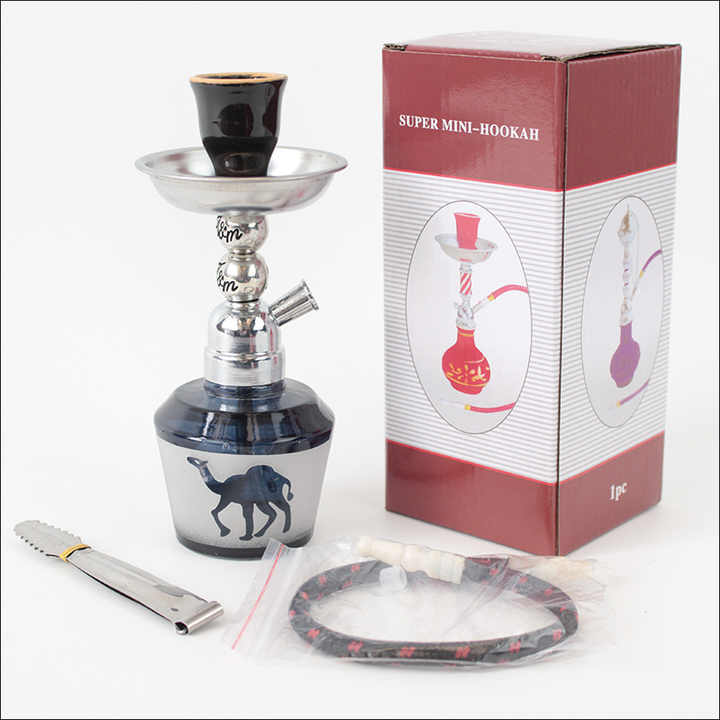Portable and Exquisite Shisha Travel Chicha Set 4 Colors Single Tube ...