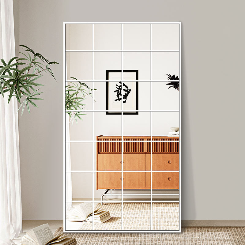 Custom Asian Zen Iron Grid Square-Frame Black 30mm Thick Wall-Mounted ...