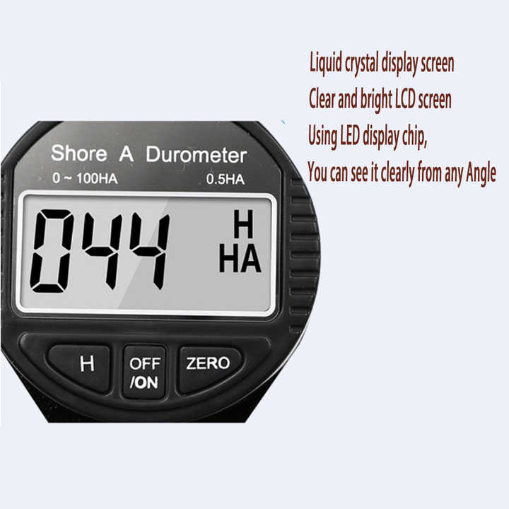 HA HD HC Digital Portable Tire Rubber Hardness Tester Meter Shore ...