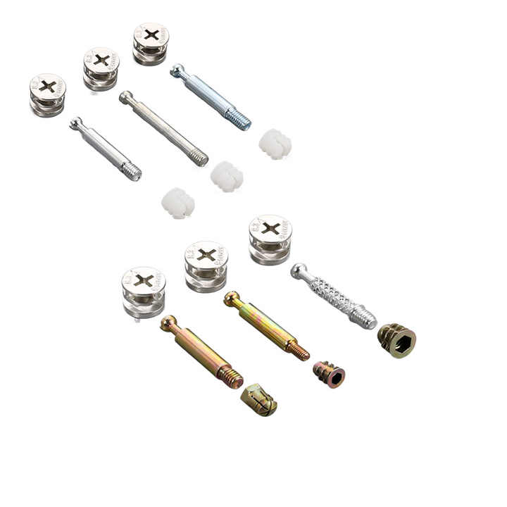 Customizable Steel Cam Lock Screws & Connectors - OEM Available