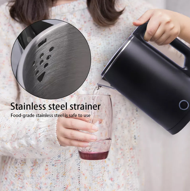 Kettle Double Layer 220V 1.8L Kettle Electric for Kitchen Appliances ...