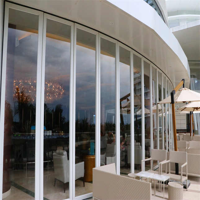 Stainless Steel Frame Automatic Sliding Glass Door