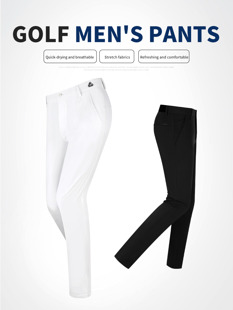 PGM KUZ083 funky golf jogger pants slim oem golf trousers golf long ...