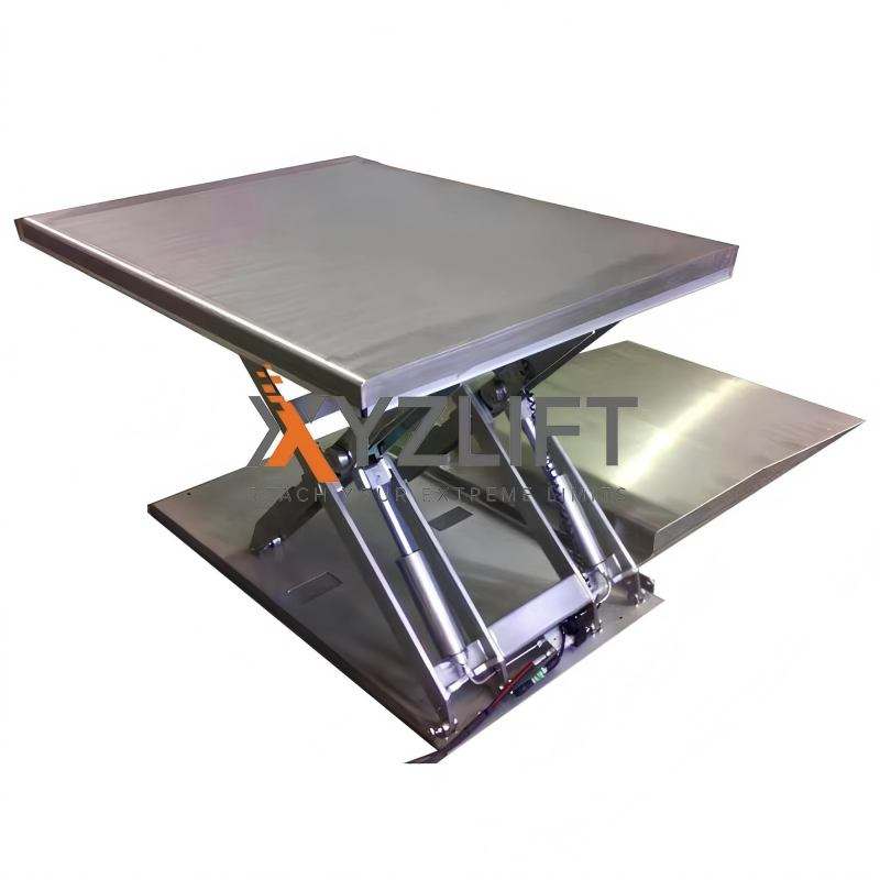 XYZLIFT Heavy Duty Fixed Scissor Lift Safe Lifting Platform Scissor ...