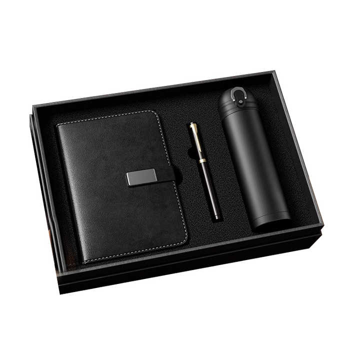 Aisamstar New Product Business Thermos Cup and Metal Pen Notebook ...