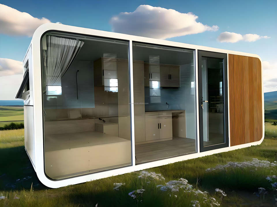 20 40FT Steel Container House Prefab Modular Home Sandwich Panels ...