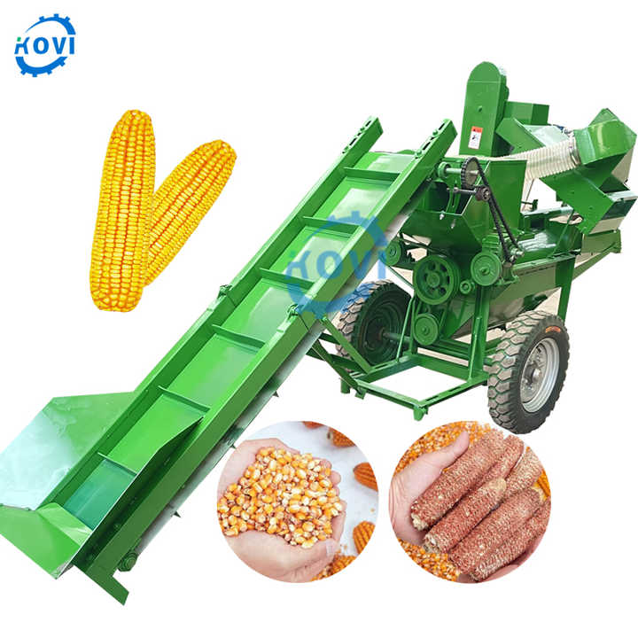 Large Capacity 4T Farm Corn Maize Threshing diesel Engine Corn Sheller ...