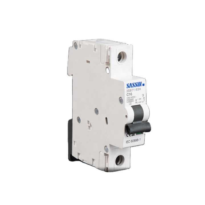 3SB71-63 AC Type 1P MCB Miniature Circuit Breakers 6A for Sale