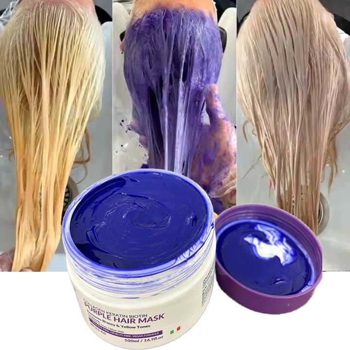 Pallamina Professional Hair Care Treatment Mask Anti Brass No Yellow ...