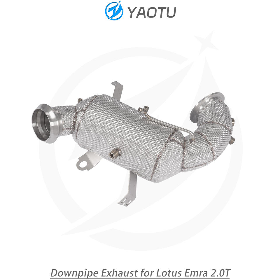 YT Downpipe for Lotus EMIRA 2.0T - Stainless Steel Free-Flow Car ...
