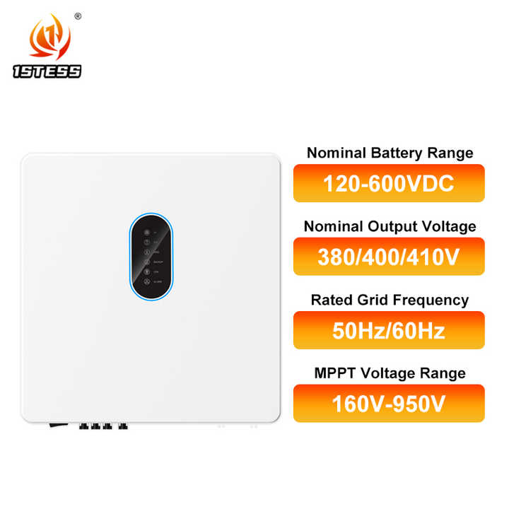 IP65 250V-600V 6kw Hybrid Solar Inverter Three Phase 5kw 8kw 10kw Pure ...