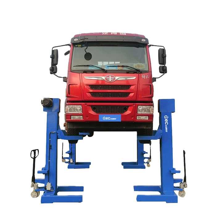 20 Ton Four Post Vehicle Lift - Heavy Duty Bus Lift