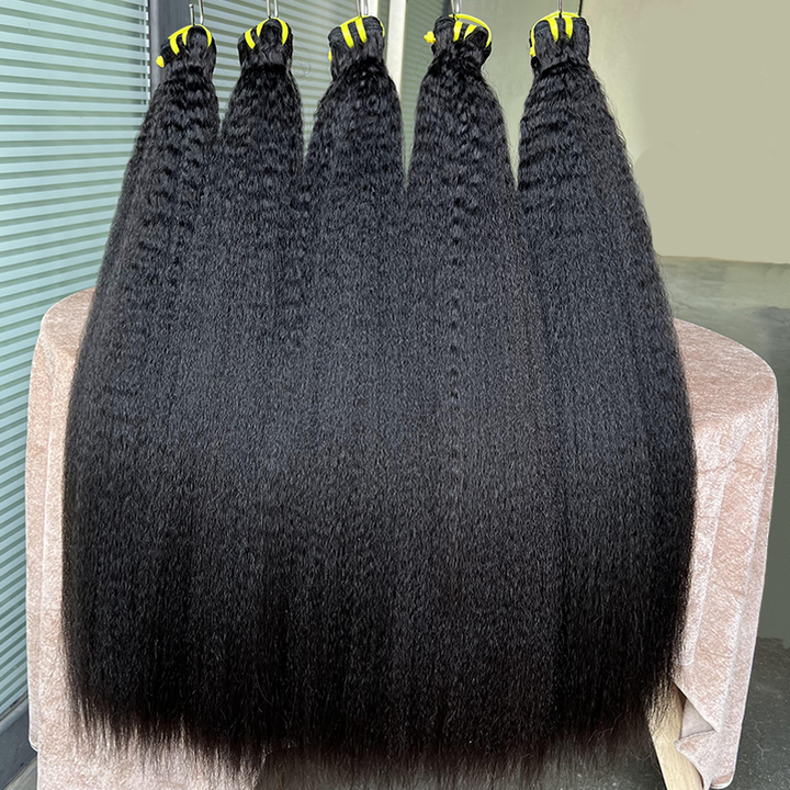 Raw Unprocessed Yaki Straight Hair Bundles by Gdyhair