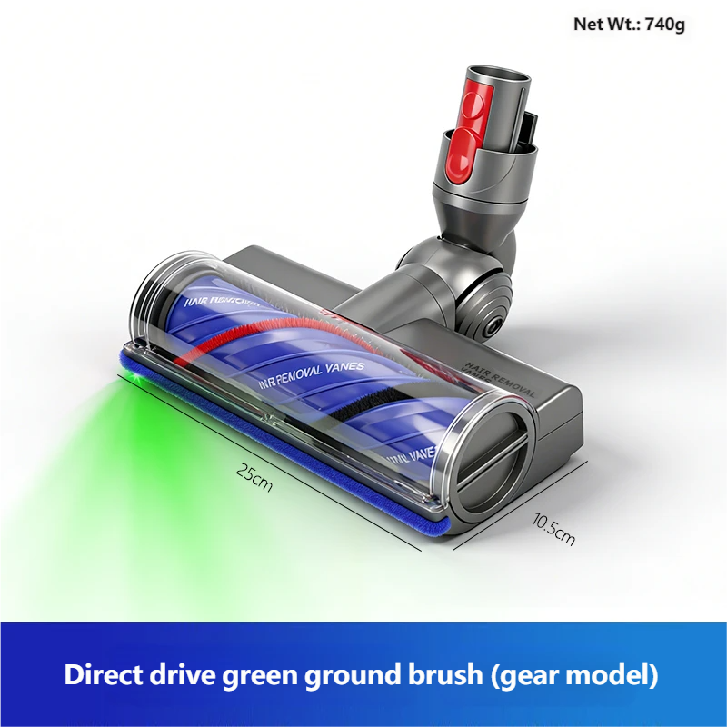 Binggoo plastic electric LED lighting top brush head V7/V8/V10/V11 can ...