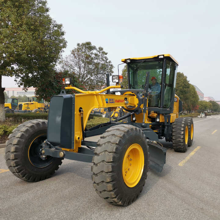 Robust Industrial Motor Grader with Scarifier and Moldboard for Heavy ...