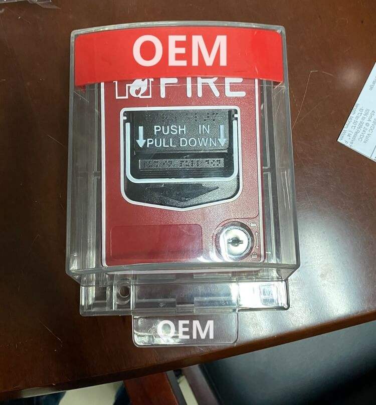 Conventional Break Glass Manual Call Point Case,Mcp Cover Manual Call ...