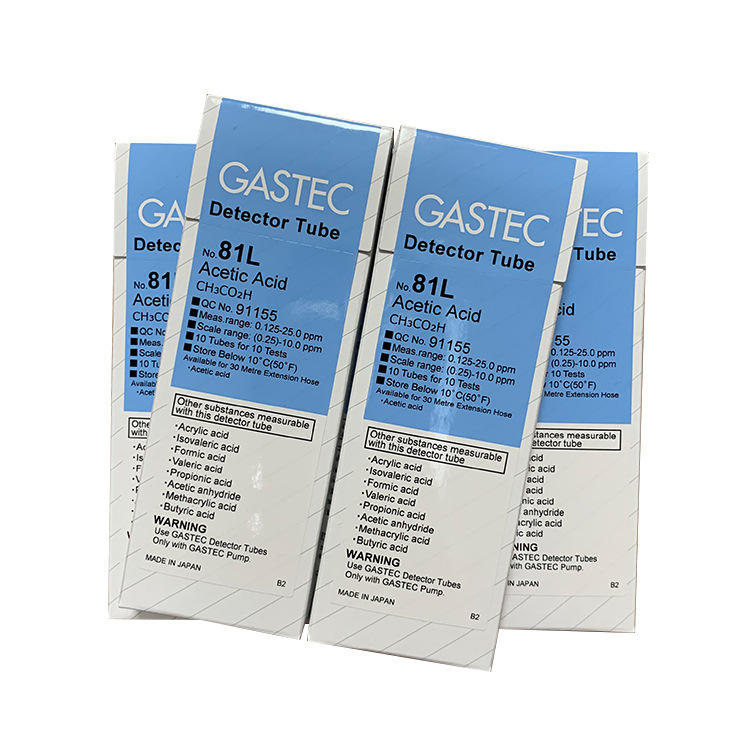 Japan GASTEC Acetic Acid Gas Detector Tube No.81 No.81L| Alibaba.com