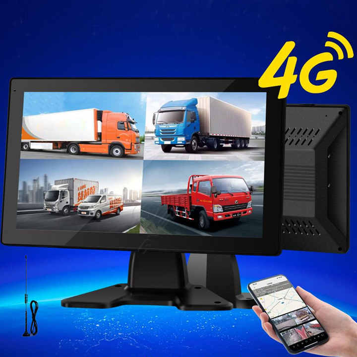 High Quality 10.1 Inch HD TFT Touch Screen Flip-Down Car Monitor SD ...