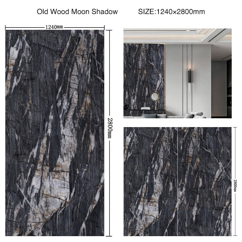 High Glossy Kitchen UV Board Waterproof UV Marble Board PVC Wall Panel ...