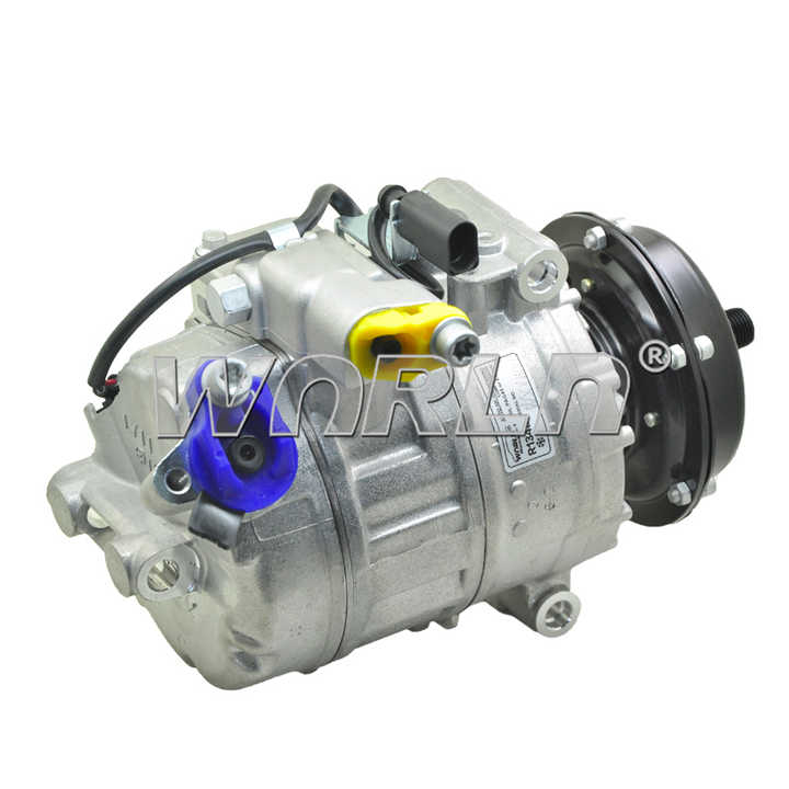 汽车空调大众T5 TDI途锐Compresseur PHAETON 5.0 TDI-2.5TDI运输车 2.5TDI 7H0820805C ...