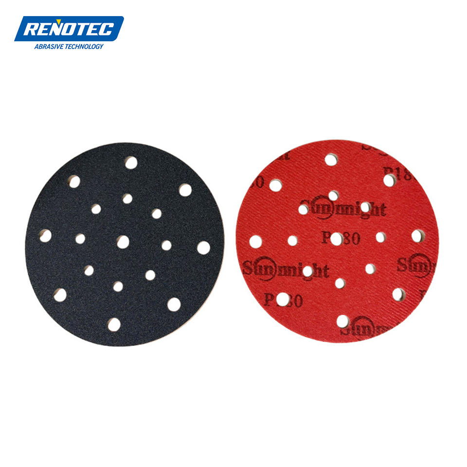 High Quality OEM Red Sanding Paper P180-P3000 Grit Aluminum Oxide Foam ...